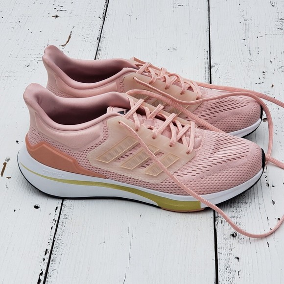 adidas | Shoes | Adidas Womens Eq2 Salmon Pink Running Athletic Shoes ...